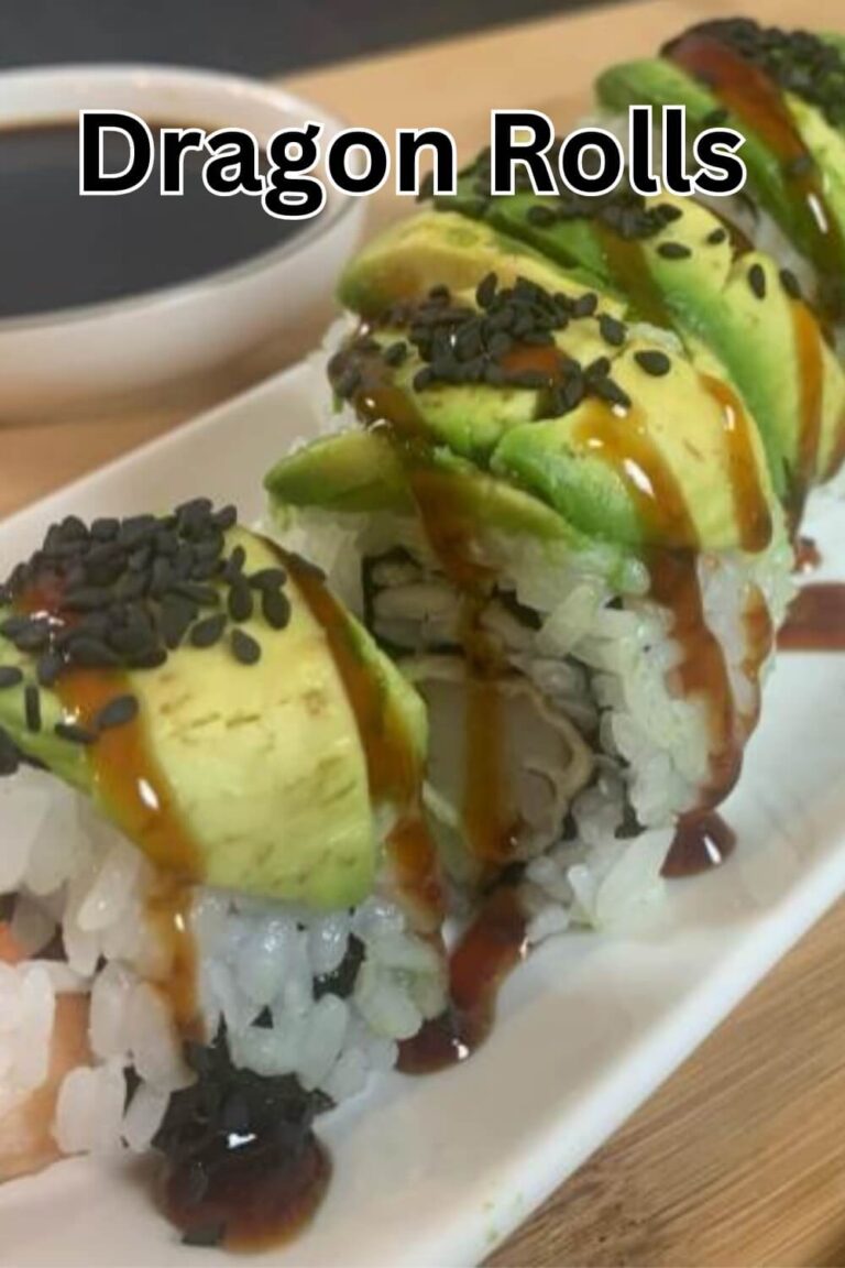 Delicious Dragon Roll Sushi Recipe | FeedMeBetter