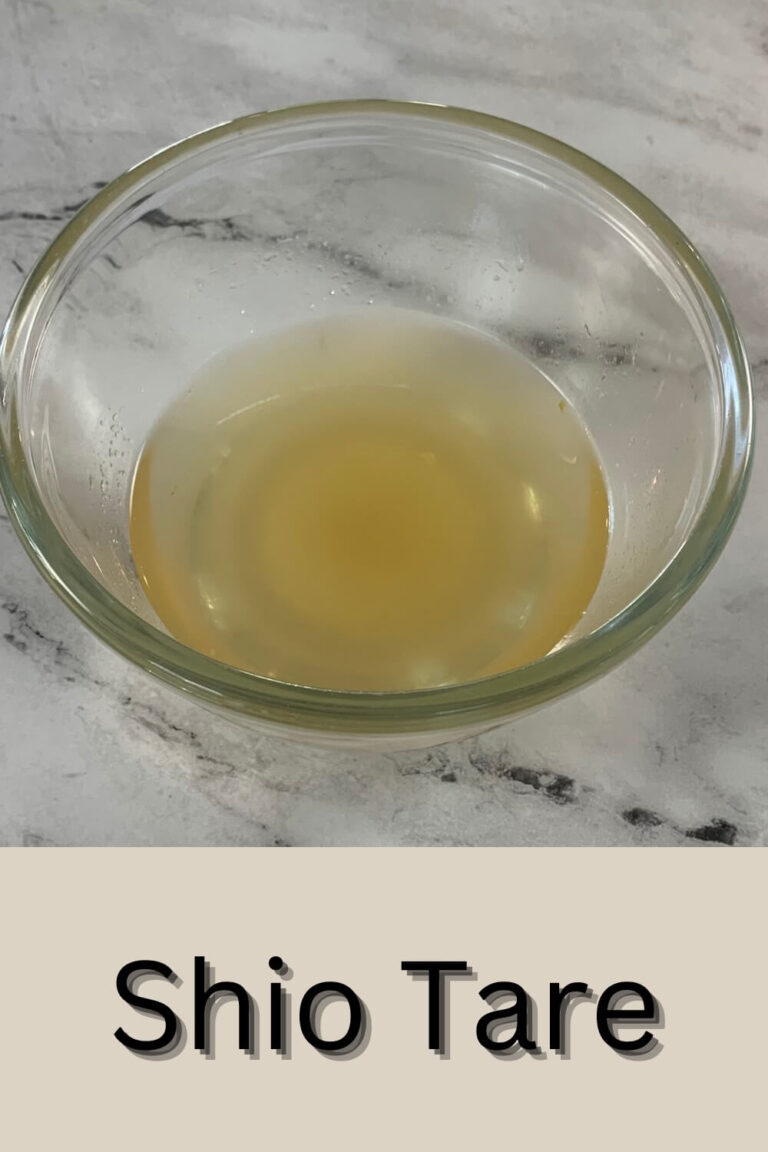 Authentic Shio Tare Recipe | FeedMeBetter