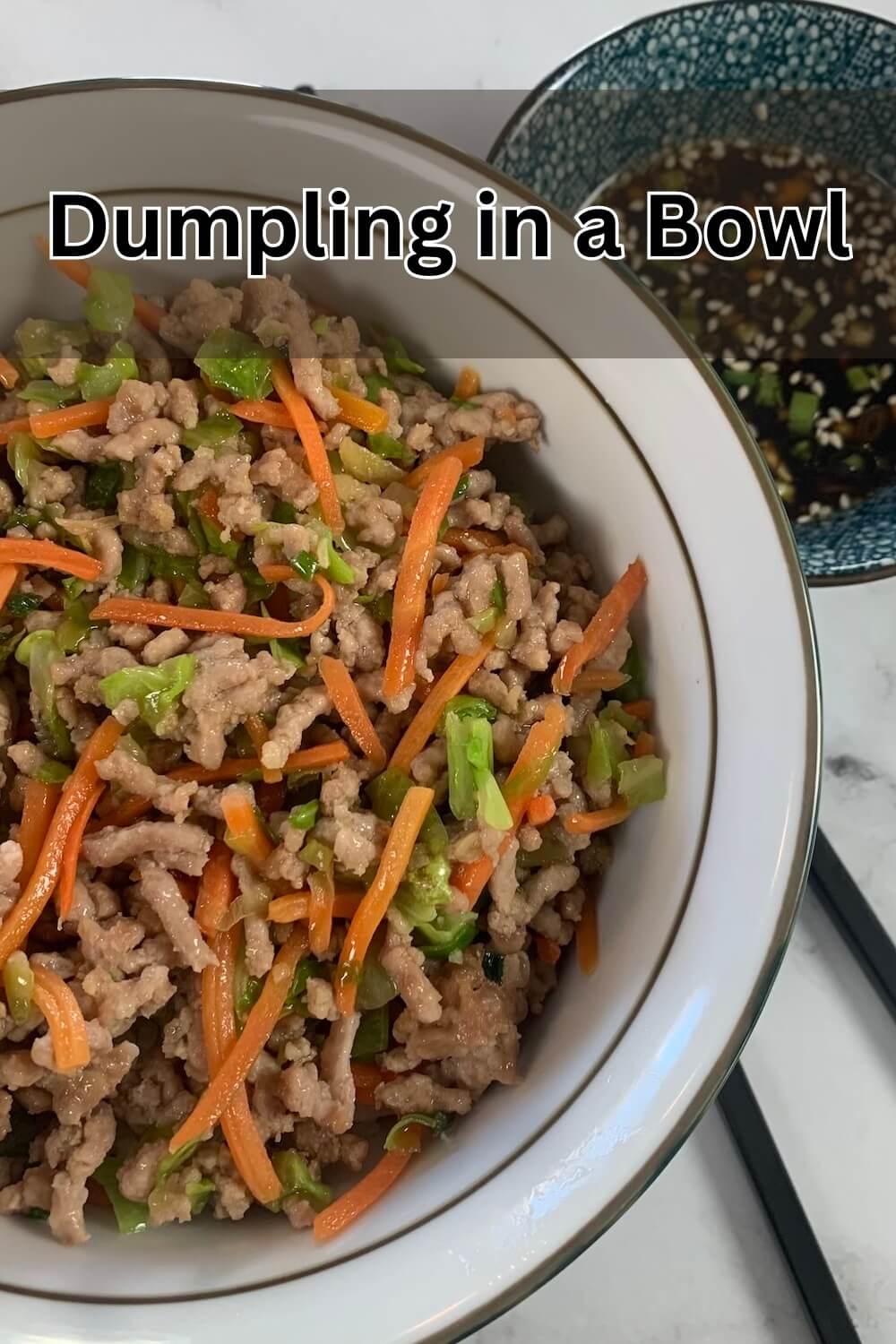 Dumpling Rice Bowl Recipe (with VIDEO) | FeedMeBetter