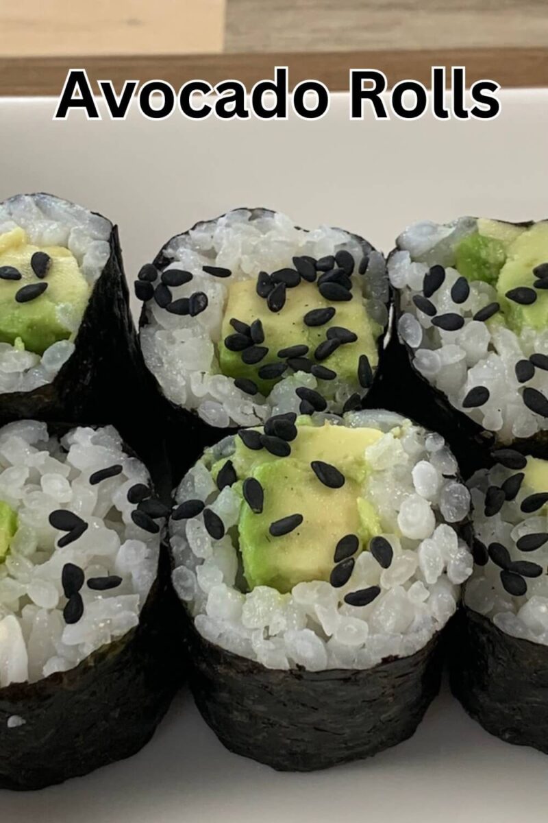 Avocado Rolls Recipe (with VIDEO) | FeedMeBetter
