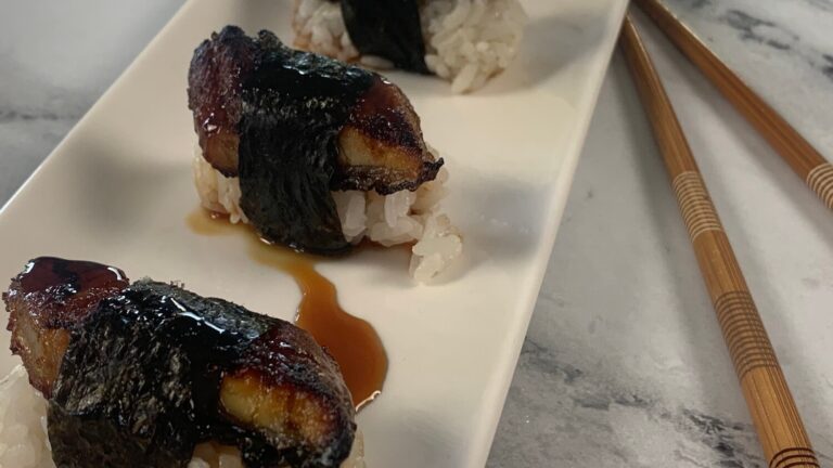 Unagi (Eel) Nigiri Recipe (with VIDEO) | FeedMeBetter