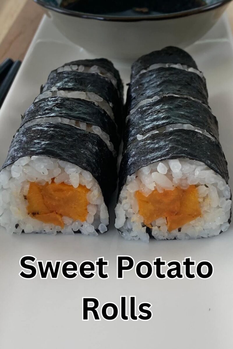 Sweet Potato Roll Sushi Recipe (With Video) | FeedMeBetter
