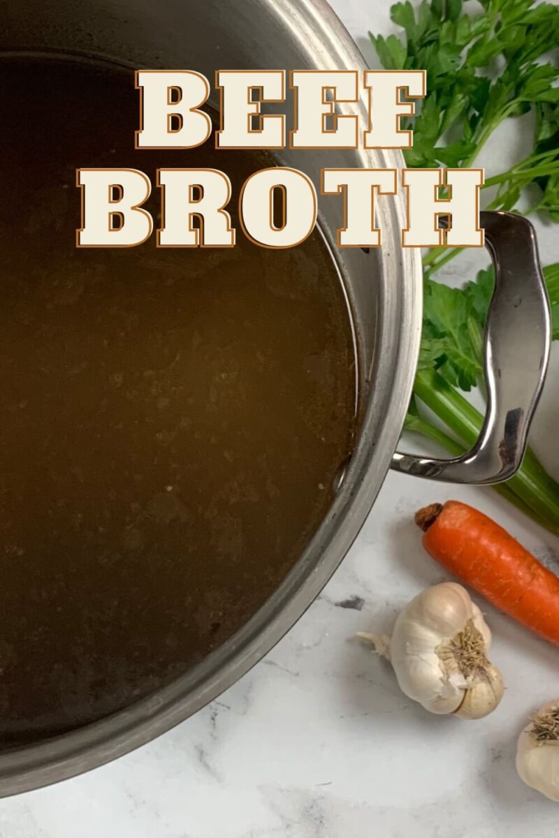 Homemade Beef Broth Recipe (with VIDEO) | FeedMeBetter