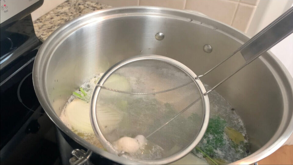 Homemade Chicken Broth Recipe (+VIDEO) | FeedMeBetter