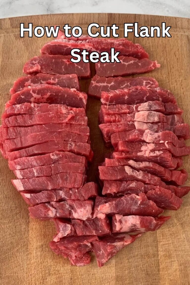 How to Cut a Flank Steak (+VIDEO) | FeedMeBetter